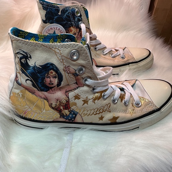 Converse | Shoes | Converse Chuck Dc Comics Wonder Woman | Poshmark